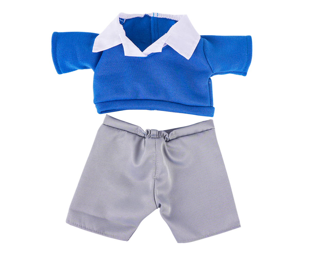 Boys Blue School Uniform Outfit – Teddy Tastic