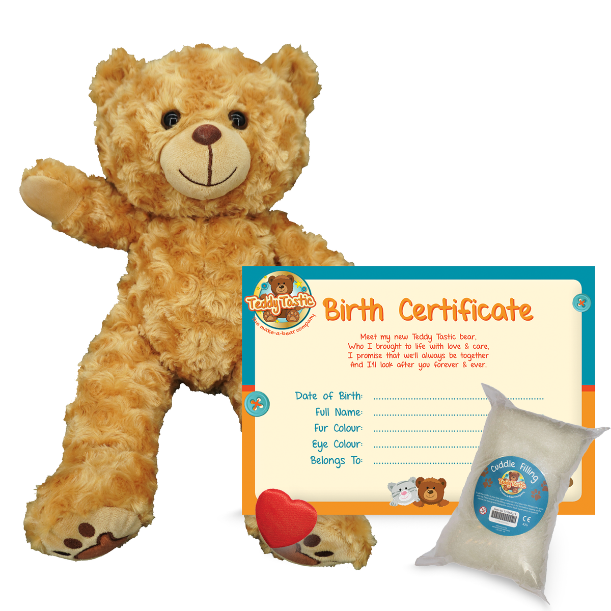 Gold Teddy Bear - Soft Toy – Teddy Tastic